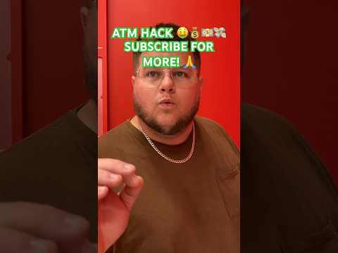 ATM HACK! V STAR & WELLS FARGO! 🤑 #shorts #hacker #free #money