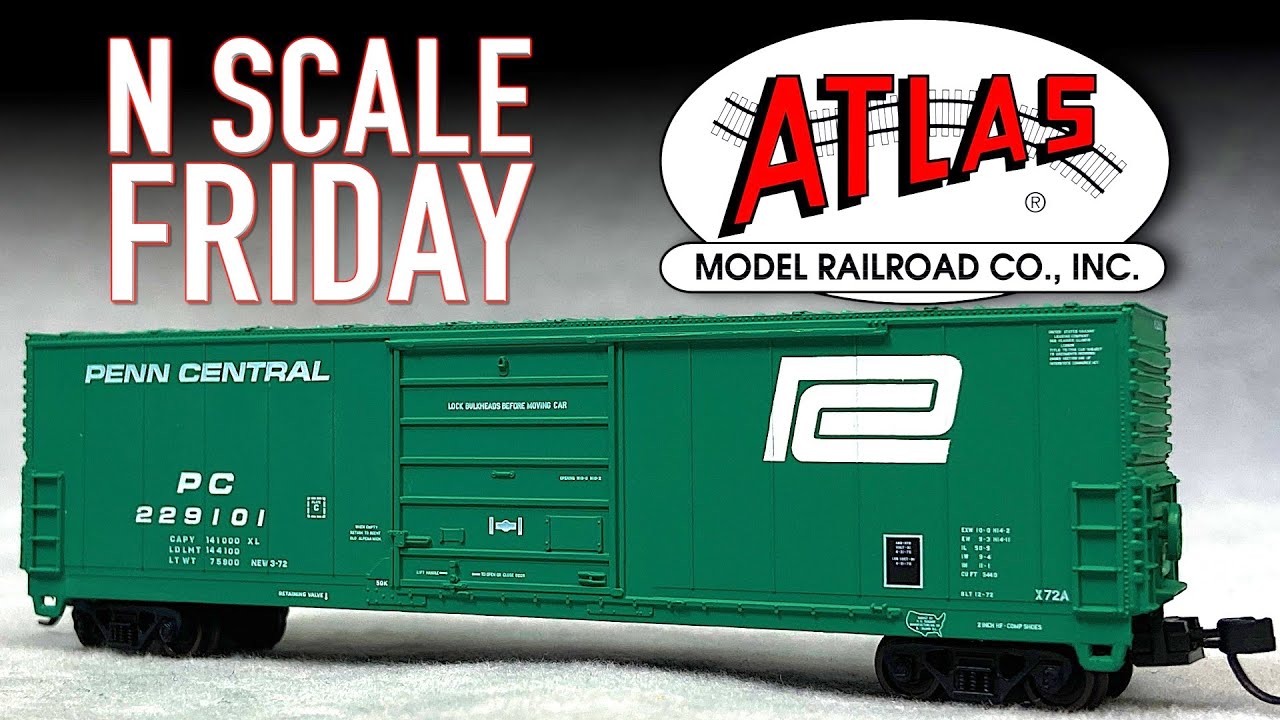 X72 Boxcar Atlas Master N Scale Friday
