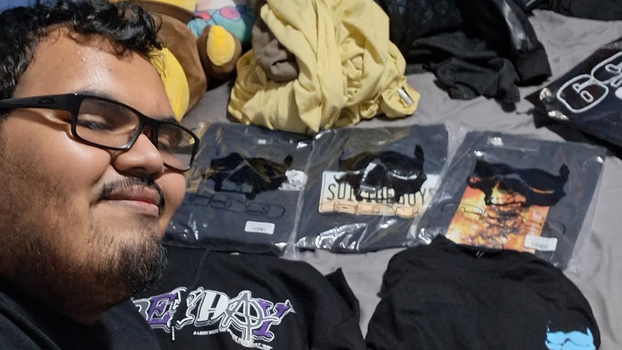 Me Unboxing n Reviewing My G59 Mystery Boxes Merch That I Got 🫶🏻💀 