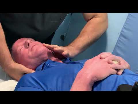 John’s first The Ring Dinger® spinal decompression adjustment.