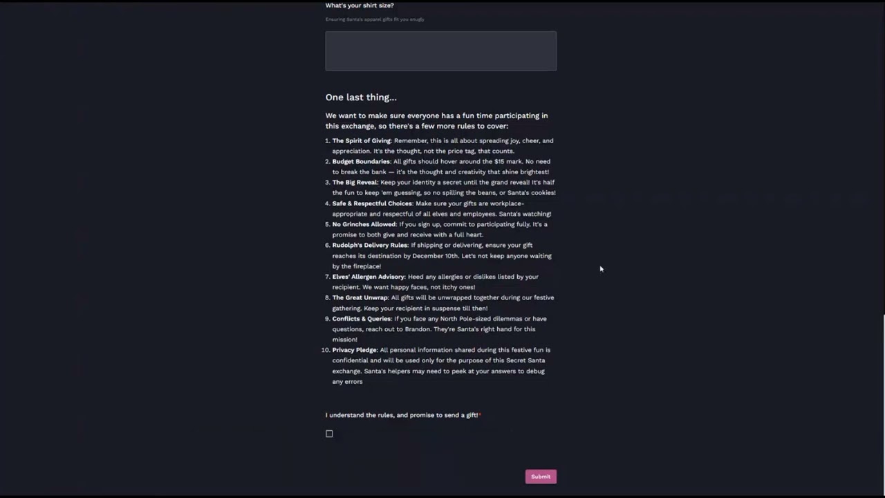 Implementing Secret Santa with Rewst - Rewst