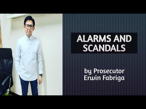 Alarms and scandals (Article 155 of the Revised Penal Code)