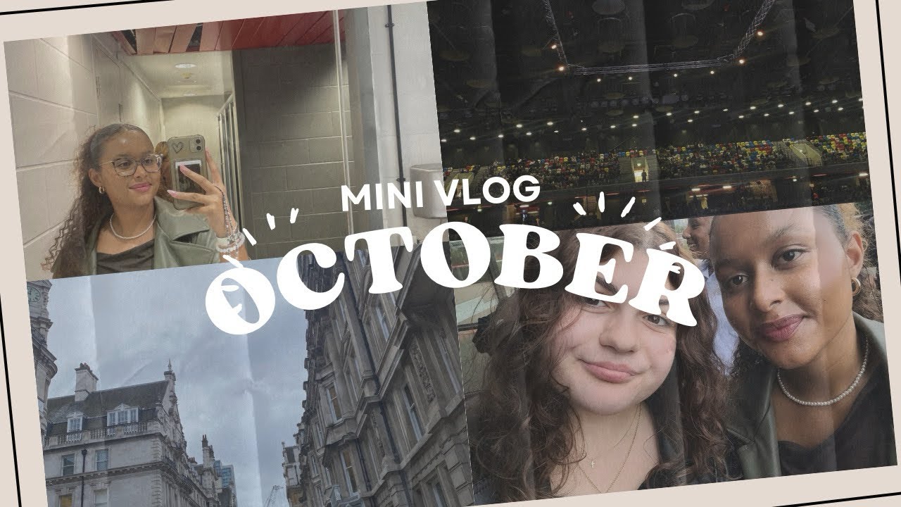 Vlog Month Recap | October 2024|