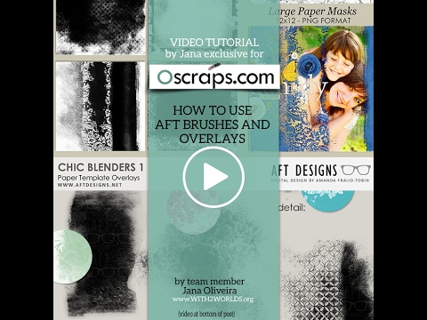 How to use AFT Design Brushes and Overlays