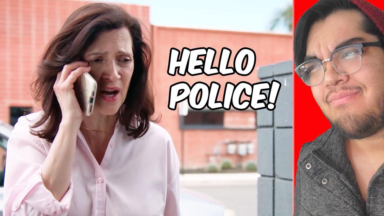 Dumb Lady Calls Cops On Poor Kid