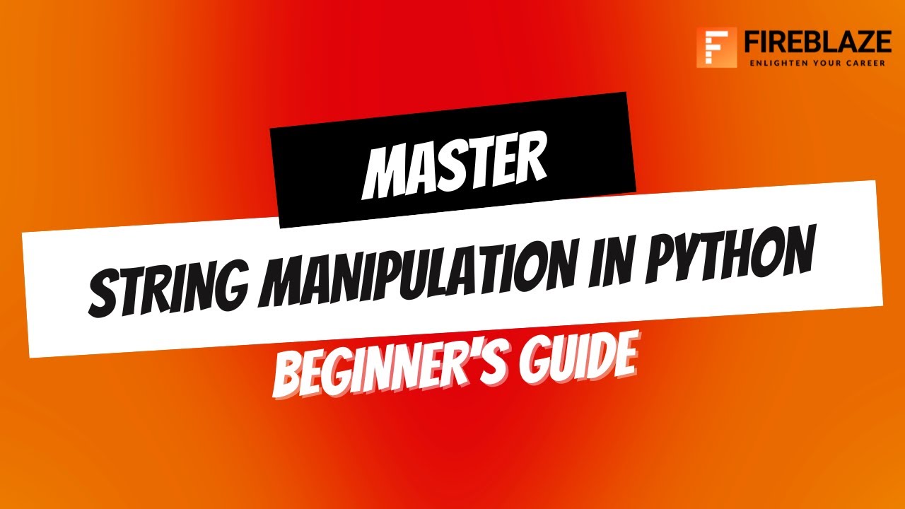 Master String Manipulation in Python: Essential Techniques for Beginners!