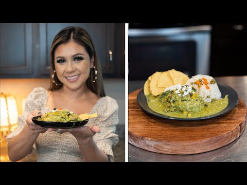 THE BEST CHICKEN IN A CREAMY POBLANO SAUCE, it’s seriously super easy!!! | Pollo Con Rajas Y Crema