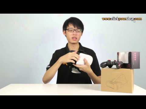 VR BOX Virtual Reality 3D Glasses/Google Cardboard Viewer Helmet For iPhone Samsung