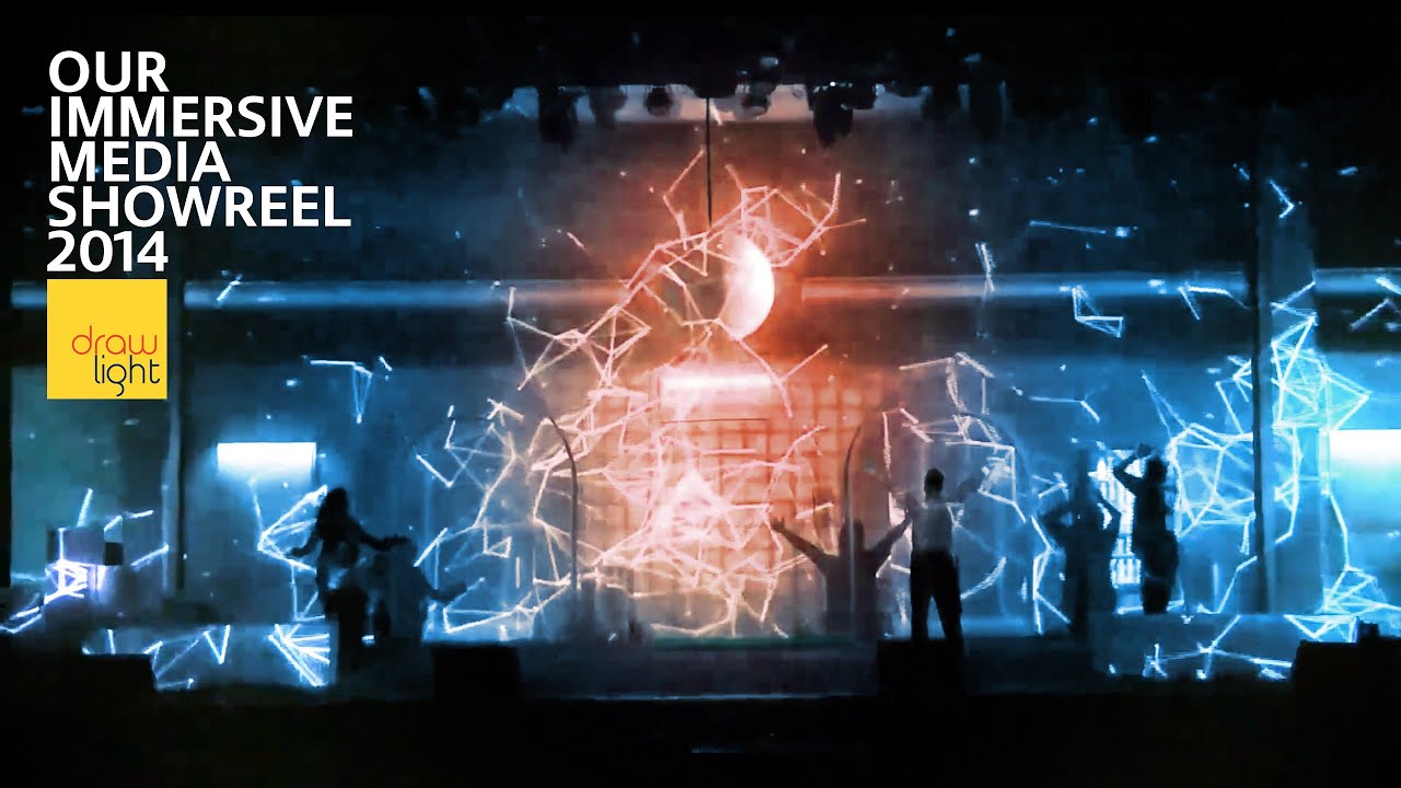 Immersive Media Showreel 2014 - Projection Mapping, Interactivity and magic!