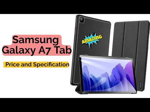 Samsung Galaxy A7 tab (2022) Price and Specification | Samsung Galaxy A7 tab | Edauz