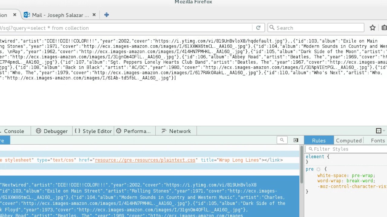 EECS lab 7 databases