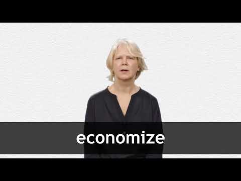 ECONOMIZE definition and meaning | Collins English Dictionary