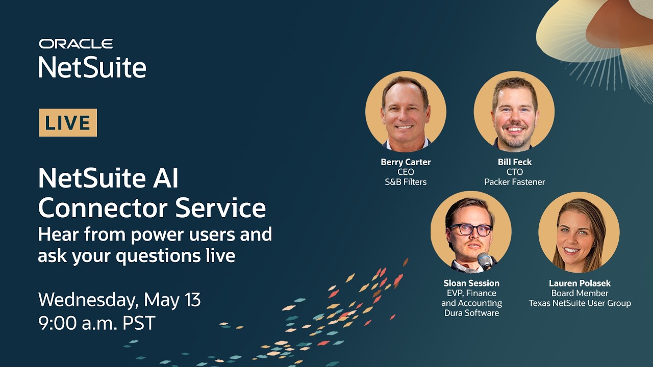 NetSuite AI Connector Service Live