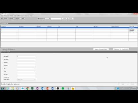 Firelite PS tools How to create a device list from programming