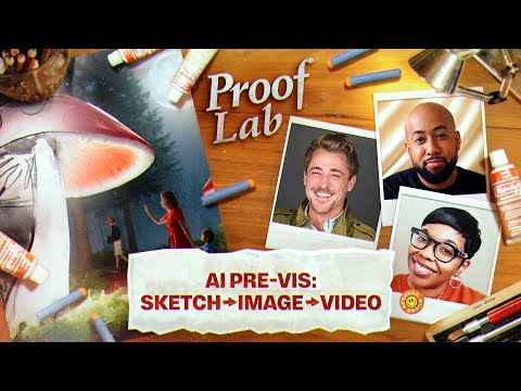 ProofLab PreVisualization - Sketch to Illustration to Video