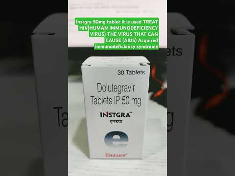 INSTGRA TAB (DOLUTEGRAVIR 50MG )#health #medicalstudent #doctor #pharmacist