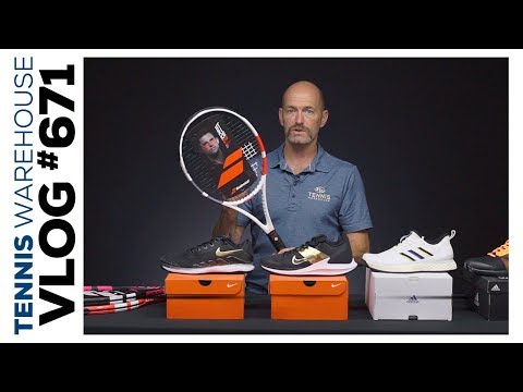 We Mustache You A Question 👨🏻 Starter Racquets + Nike & adidas Tennis Shoe Colors -- VLOG #671