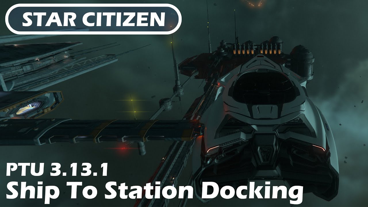 Star Citizen Alpha 3.13.1 PTU - Docking the 890 Jump & Hammerhead