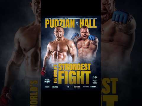 Mariusz Pudsianowski vs Eddie Hall is official for KSW 105 on April 26. #ksw #mma #wsm #eddiehall