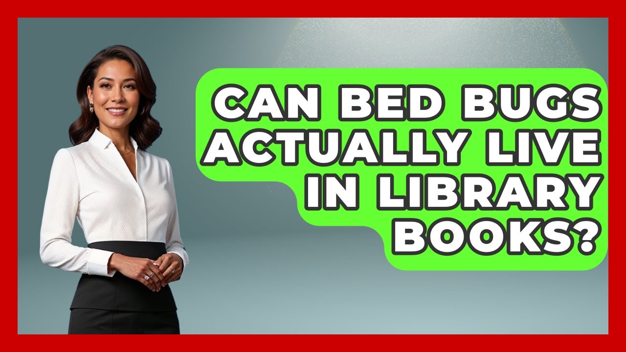Can Bed Bugs Actually Live In Library Books? - Insects and Invaders