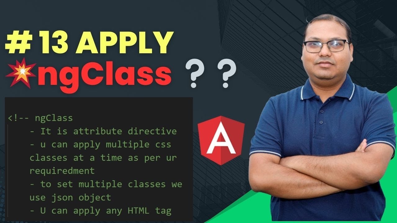 Applying Multiple CSS Classes in Angular | Master CSS Class Management in Angular | ngClass