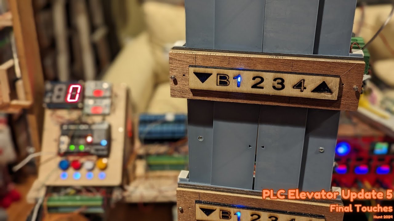 PLC Elevator Project Update 5
