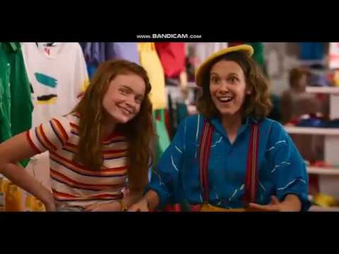 Shopping with Eleven and her friends…: English ESL video lessons