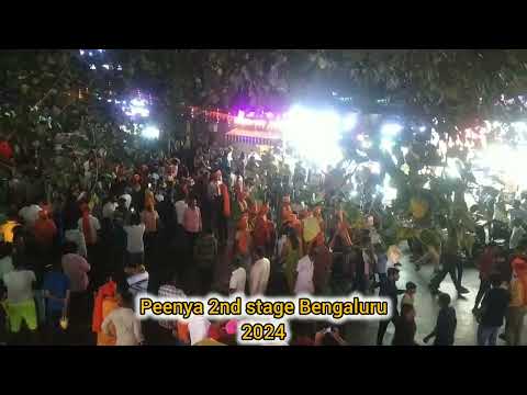 Peenya 2nd stage Bengaluru ganapati vesarjane 2024
