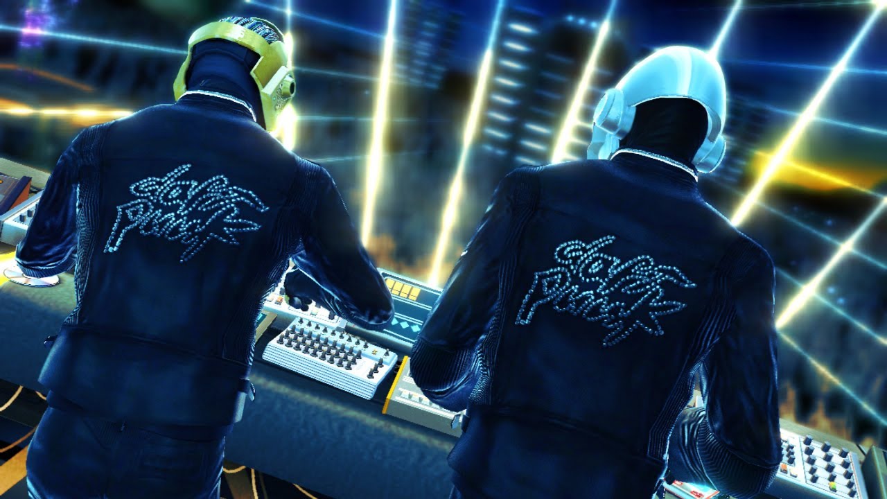 DJ HERO DAFT PUNK MEGAMIX 1,2