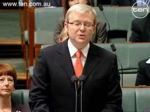 Sorry, Kevin Rudd's Apology to "The stolen Generation"