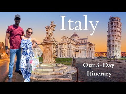3 Days in Italy: Pisa, Rome & Amalfi Coast Adventure! Travel Itinerary | Guide