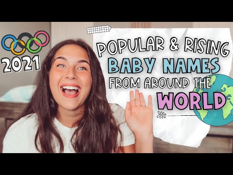 POPULAR & RISING BABY NAMES FROM AROUND THE WORLD 2021| Baby Name Ideas For Boys & Girls!