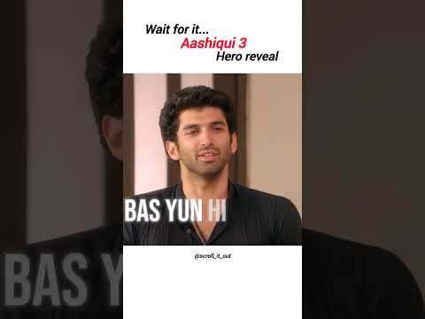 Aashiqui 3 Hero Revealed! ๐ค Will Kartik Aaryan Match the Vibe of Rahul Jaykar? ๐๐ฅ #shorts #edit