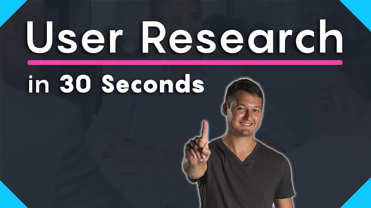 What is User Research?   [ 30 Second Definition ]