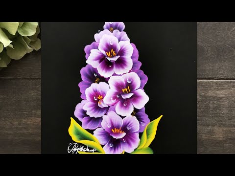 How to paint Flowers ???????? Check this out ✨ easy painting for beginners