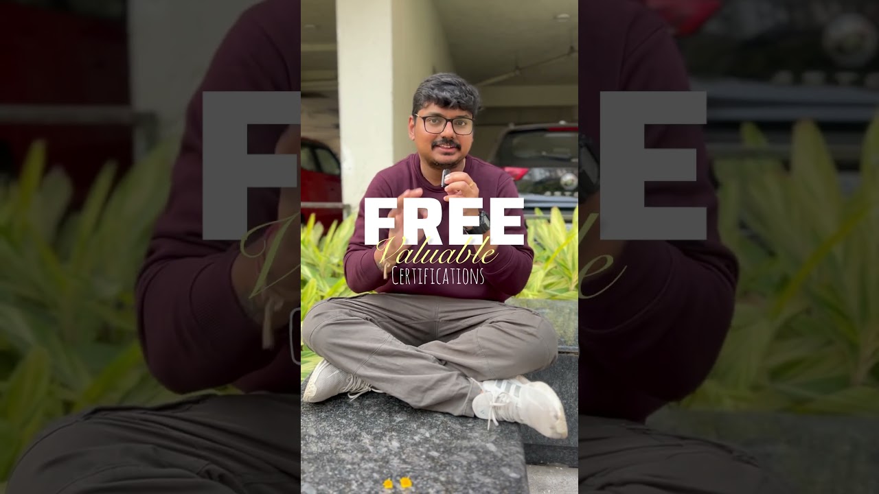 Websites for Free Certifications 🤯😱 #ml #webdevelopment #coding #datascience #ai #software #telugu