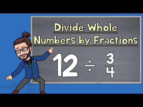 How to Divide Whole Numbers by Fractions | The Math Review | 6NS1
