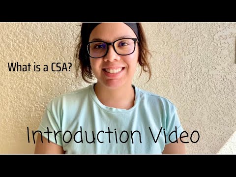 Introduction Video: What is a CSA?
