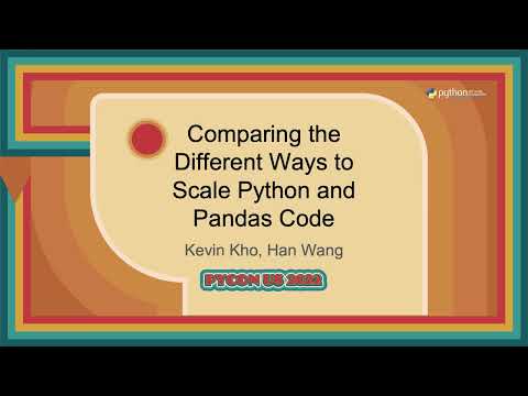 Talk - Kevin Kho/Han Wang: Comparing the Different Ways to Scale Python and Pandas Code