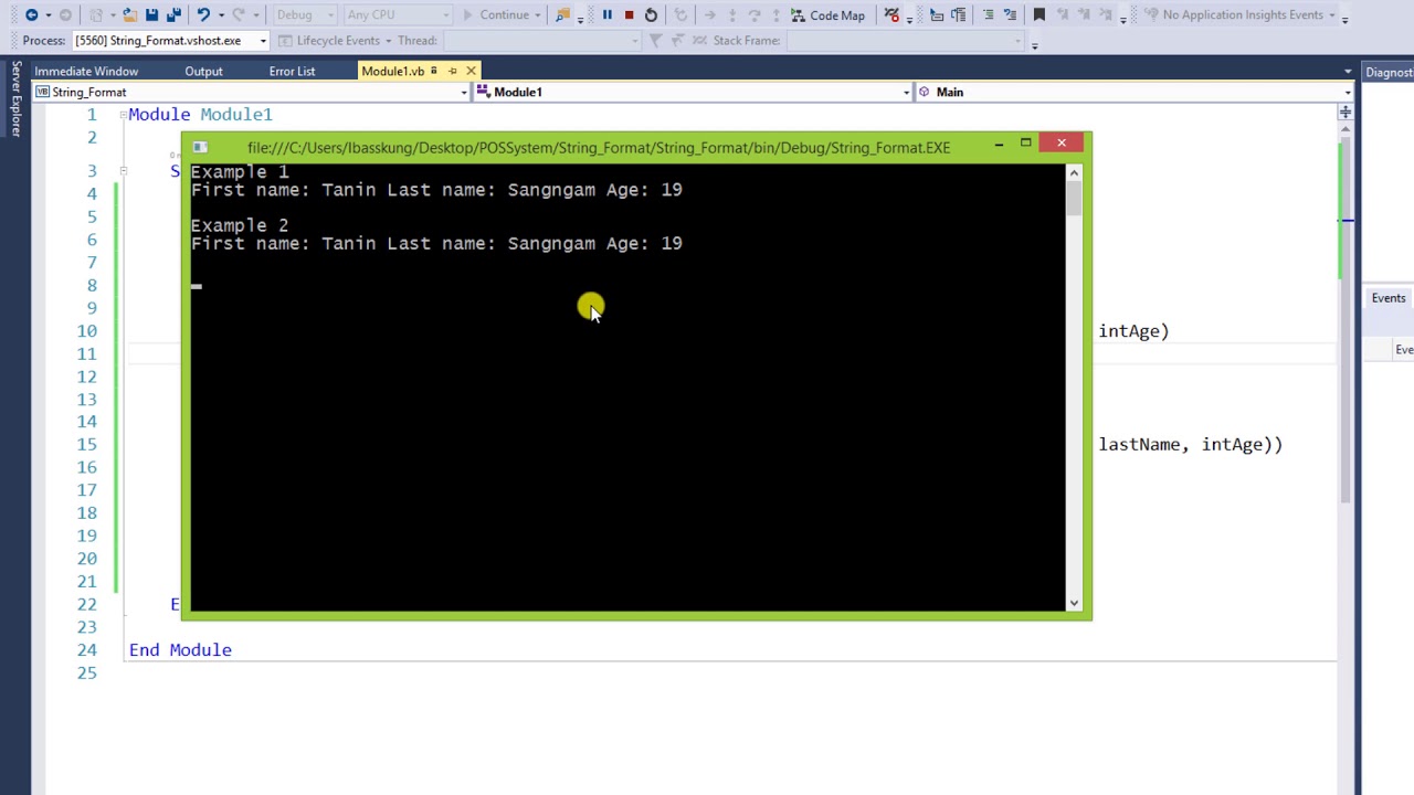 VB.NET Tutorial Part 2: String.Format and String Interpolation