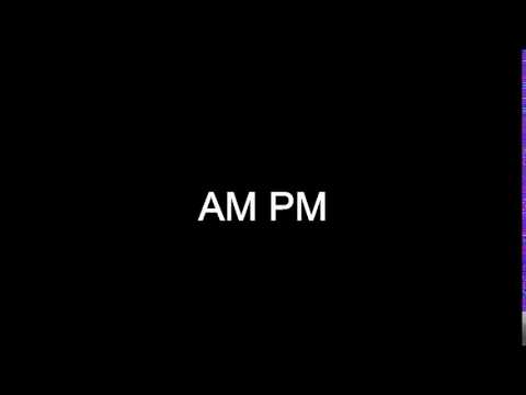 AM PM pronunciation english AM PM definition english