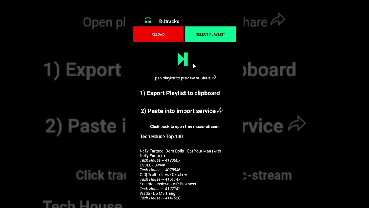 DJtracks - Listen all latest Beatport top100s for free.