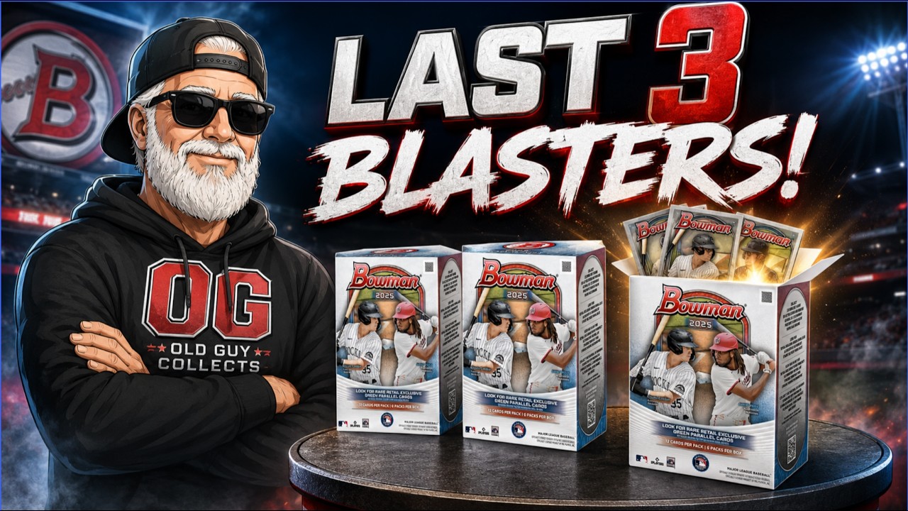 Bowman Eve Rip! 3 Stashed 2025 Bowman Blasters — 🔥Gold /50 & Green Grass /99🔥
