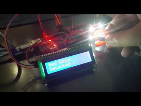 Project 13: Arduino Color Sensor TCS3200 & LCD