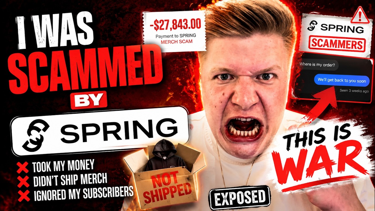 GOT SCAMMED BY SPRING - WHERE IS MY MONEY