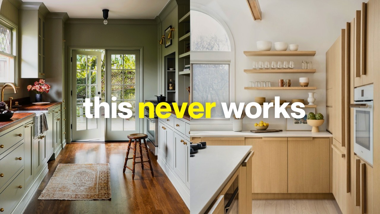 Embarrassing Kitchen Design Mistakes