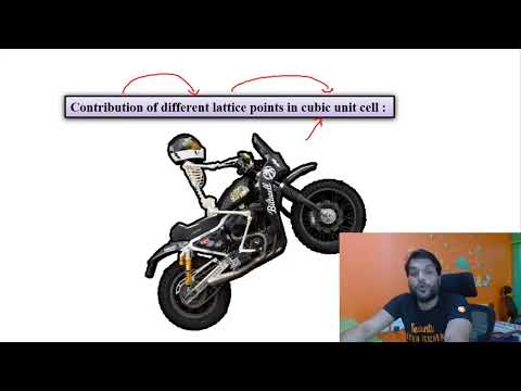 Contribution Of Different Lattice Points In Cubic Unit Cell NEET PREPARATION CHEMISTRY ARVIND ARORA