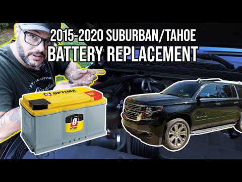 How to Replace the Battery on a 2015-2026 Chevrolet Suburban (Engine ...