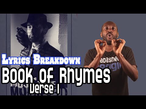 Eminem - Book of Rhymes (Verse 1) BREAKDOWN! ANALYSIS! REVIEW! REACTION!