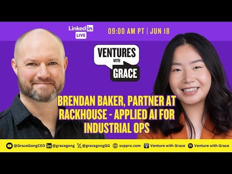 Brendan Baker, Partner at Rackhouse VC, Applied AI for Industrial Ops